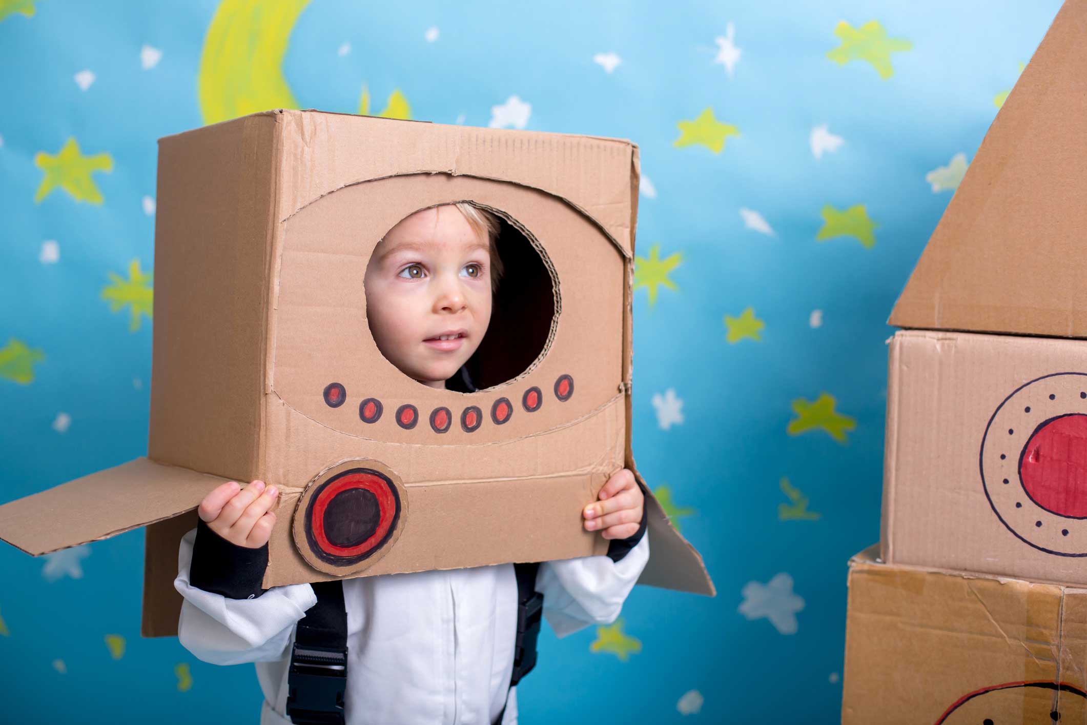 Foster Creativity Through Box Exploration - Creative World School