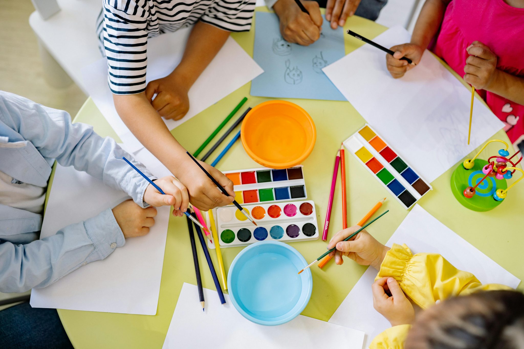Open-Ended Art: Encouraging Creativity in Preschoolers